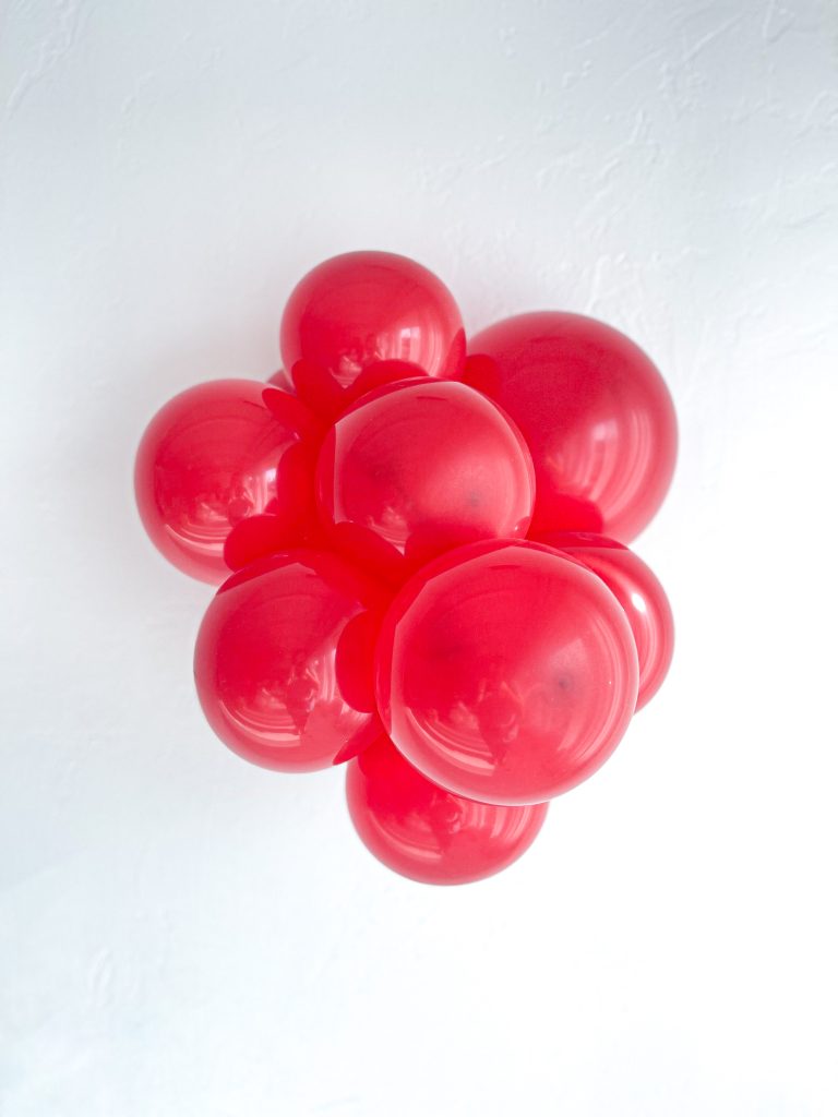 17" Latex Balloons #19 Tuf-Tex® Crystal Red: 50 Count - Balloon Country