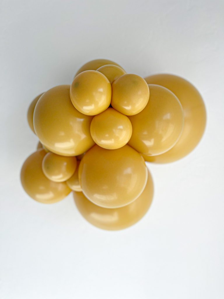 17" Latex Balloons #24 Tuf-Tex® Mustard: 50 Count - Balloon Country