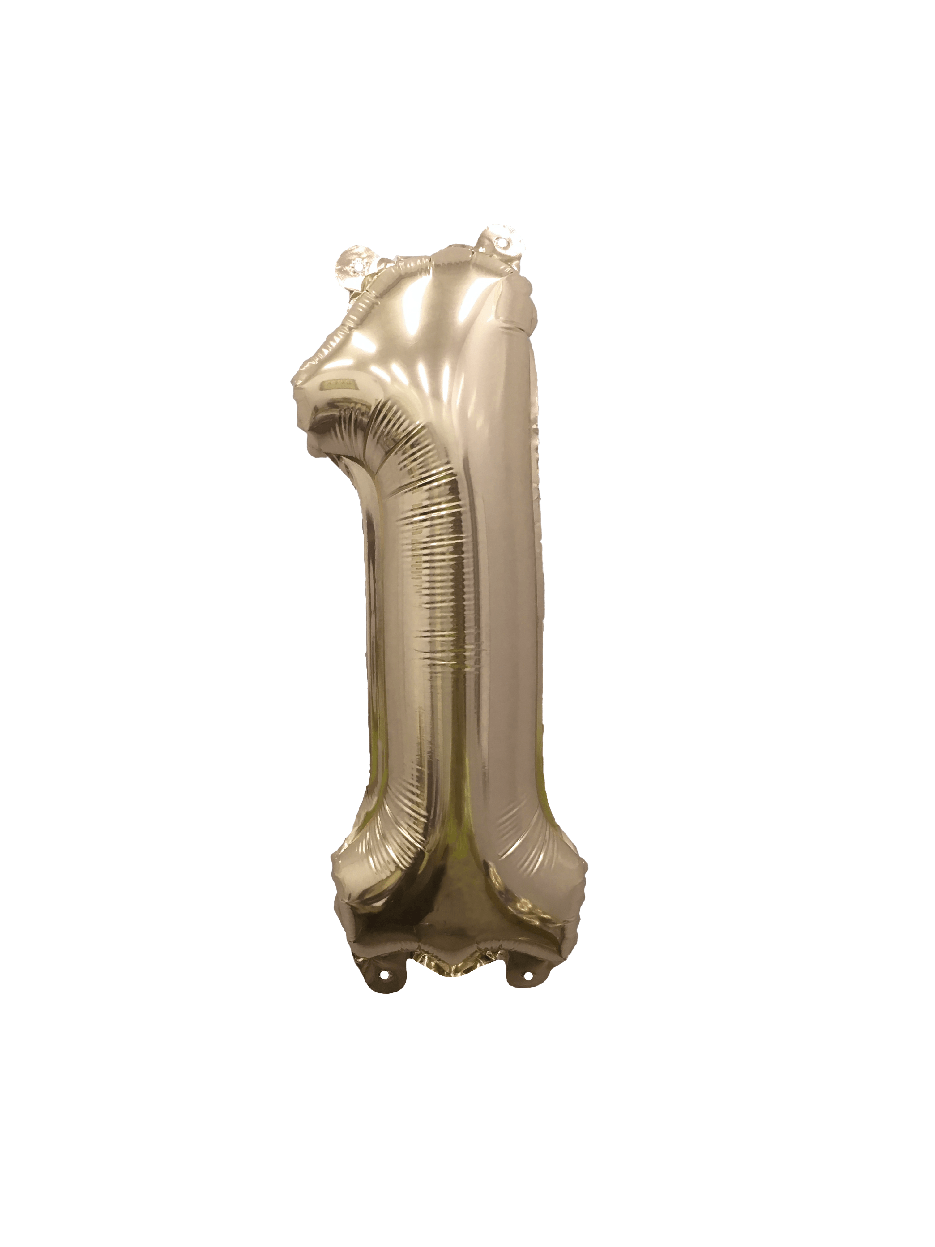 32" Ellie's Brand Mylar (Gold) Number 1 - Single Pack - Balloon Country